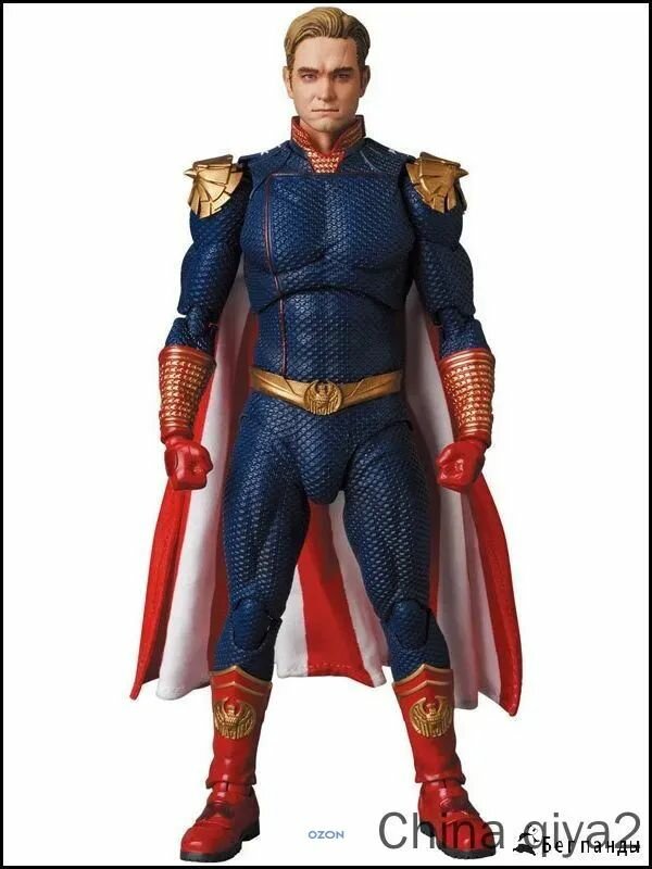 Фигурка Homelander из The Boys, эксклюзивная модель MAFEX 151 от Medicom, 16 см с подвижными суставами