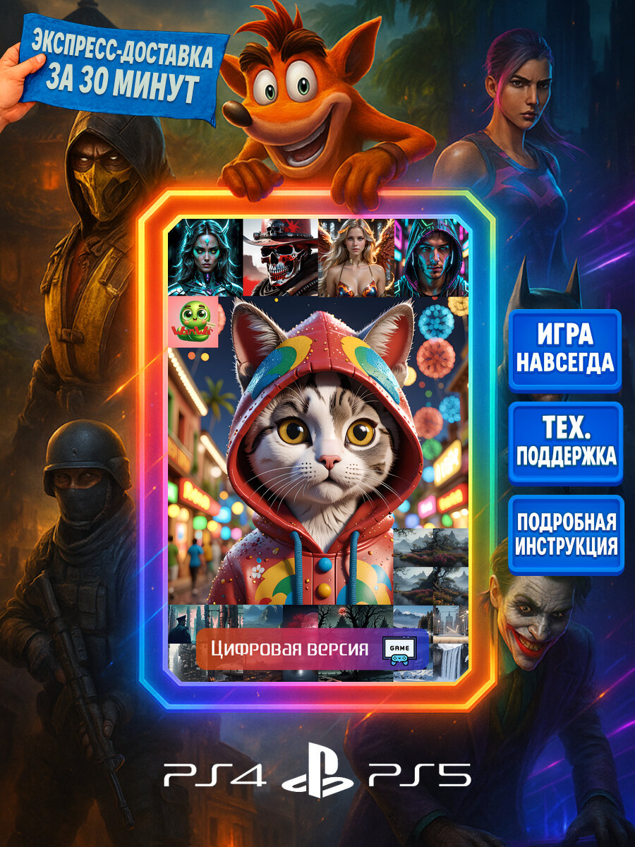 Worm War: Greengrocer Theme Bndl. PS4/PS5 | Моментальная доставка | Английский язык | Семейные