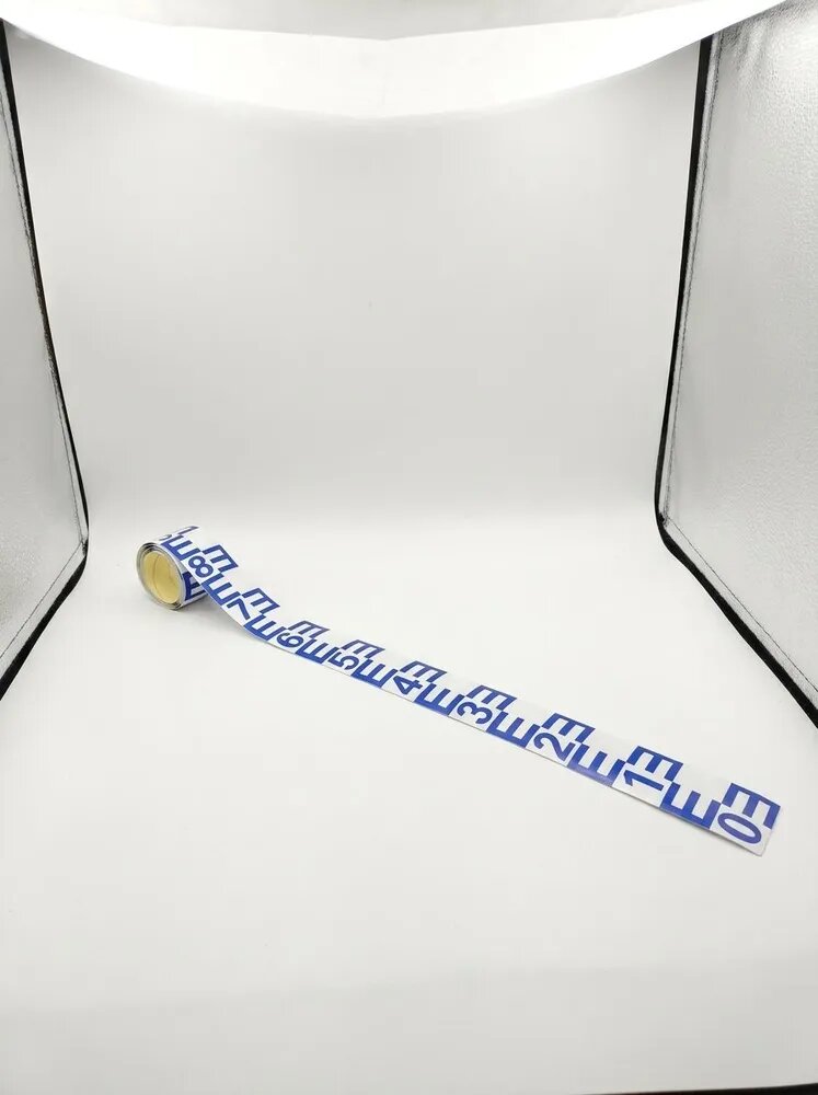 Линейка, угольник строительный 10мм, Пластик