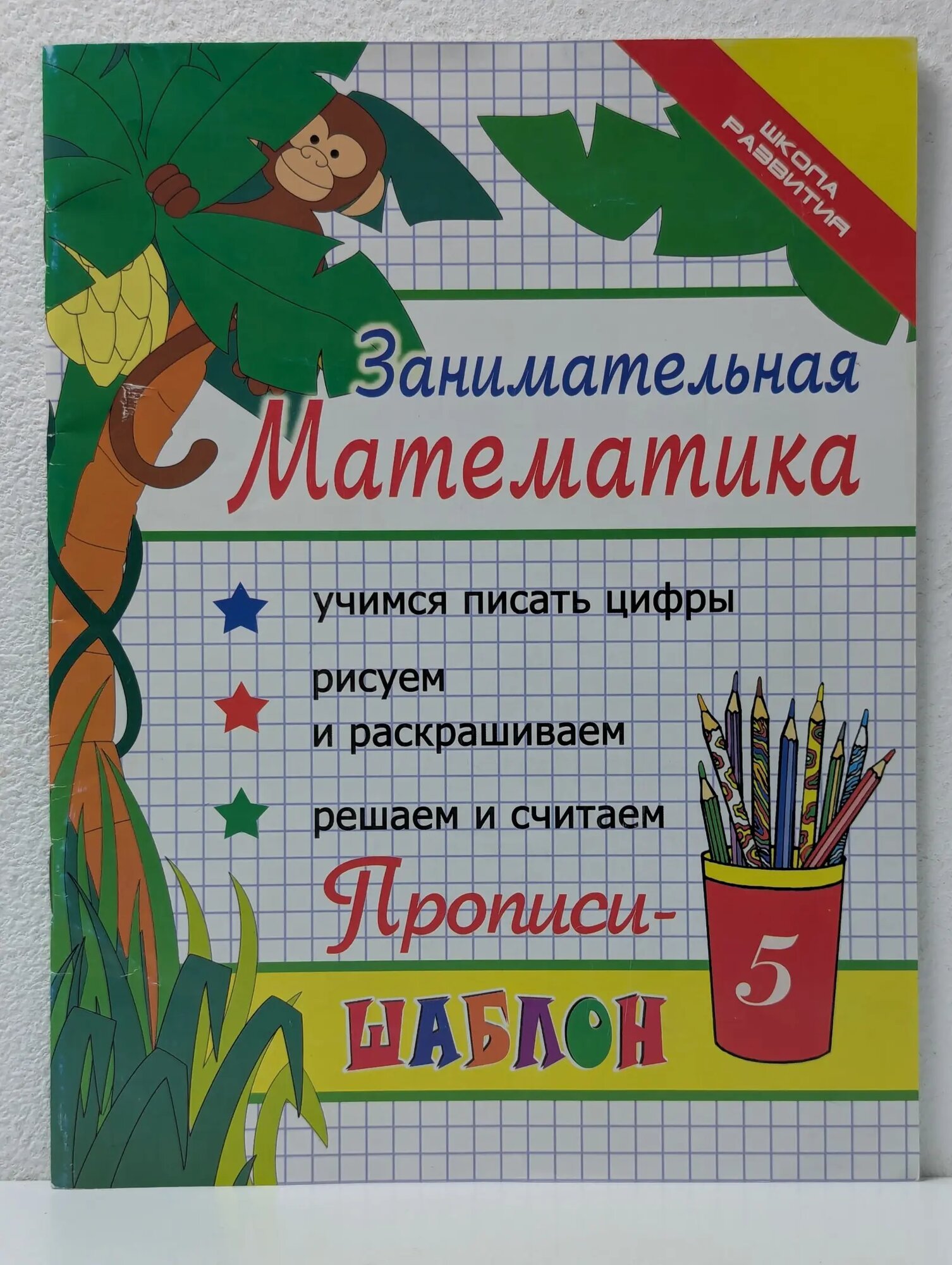 Школа развития. Занимательная математика. 5 класс. Прописи-шаблон Яворовская Ирина Алексеевна 2014