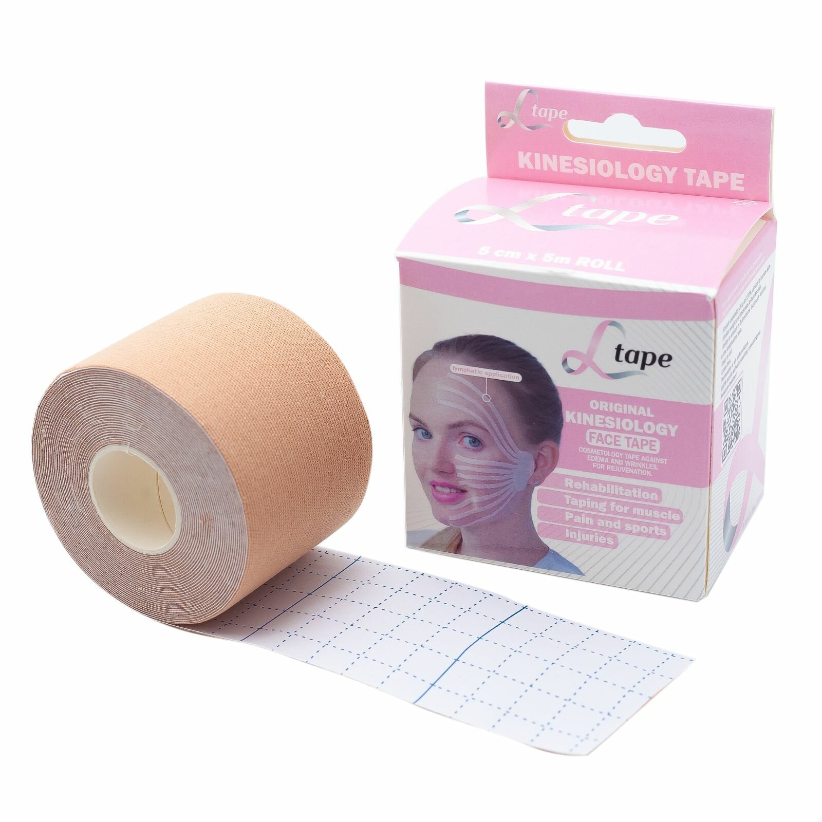 Кинезио тейп для лица Ltape Skin
