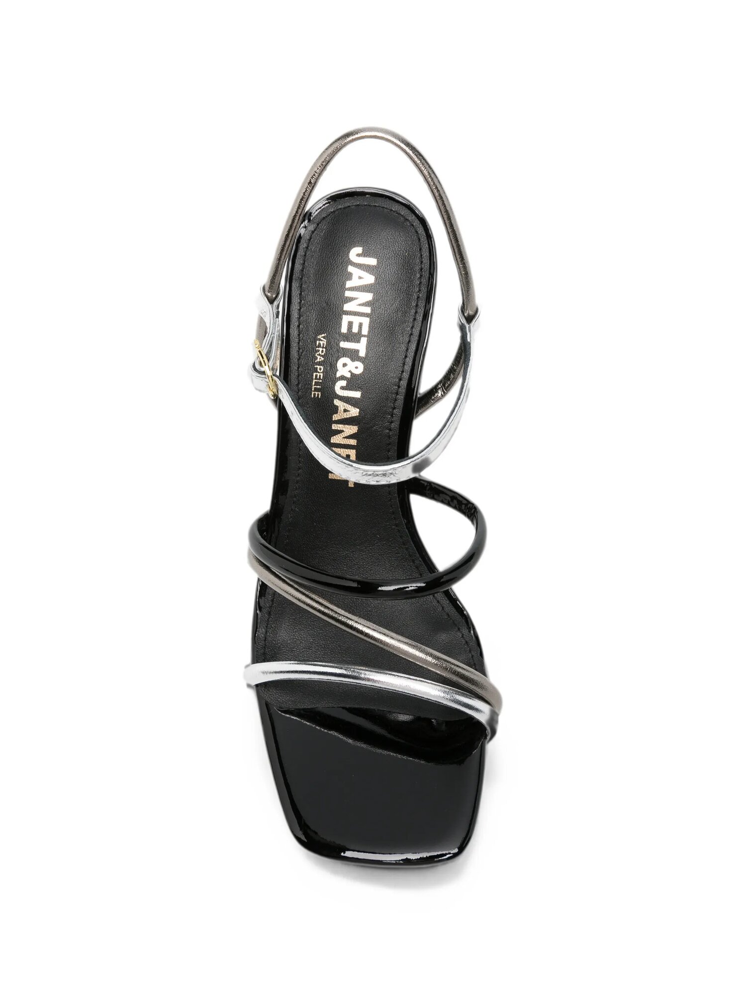 Босоножки Janet & Janet Multi-strap heeled sandals, размер 35 — фото 1