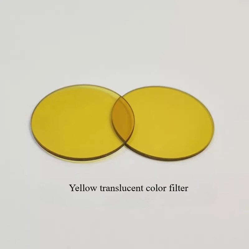 Желтый фильтр для микроскопа, Yellow 15mm