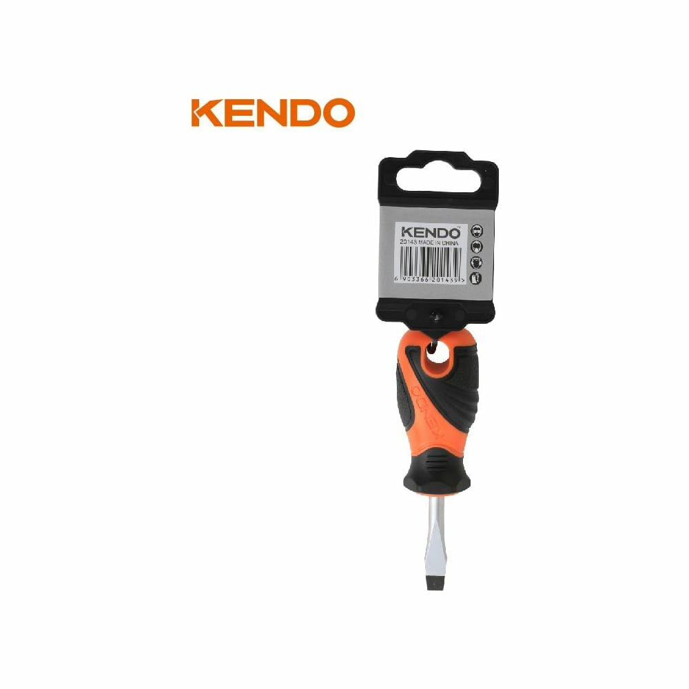 Отвертка KENDO SL4x38 мм 20141 — фото 1