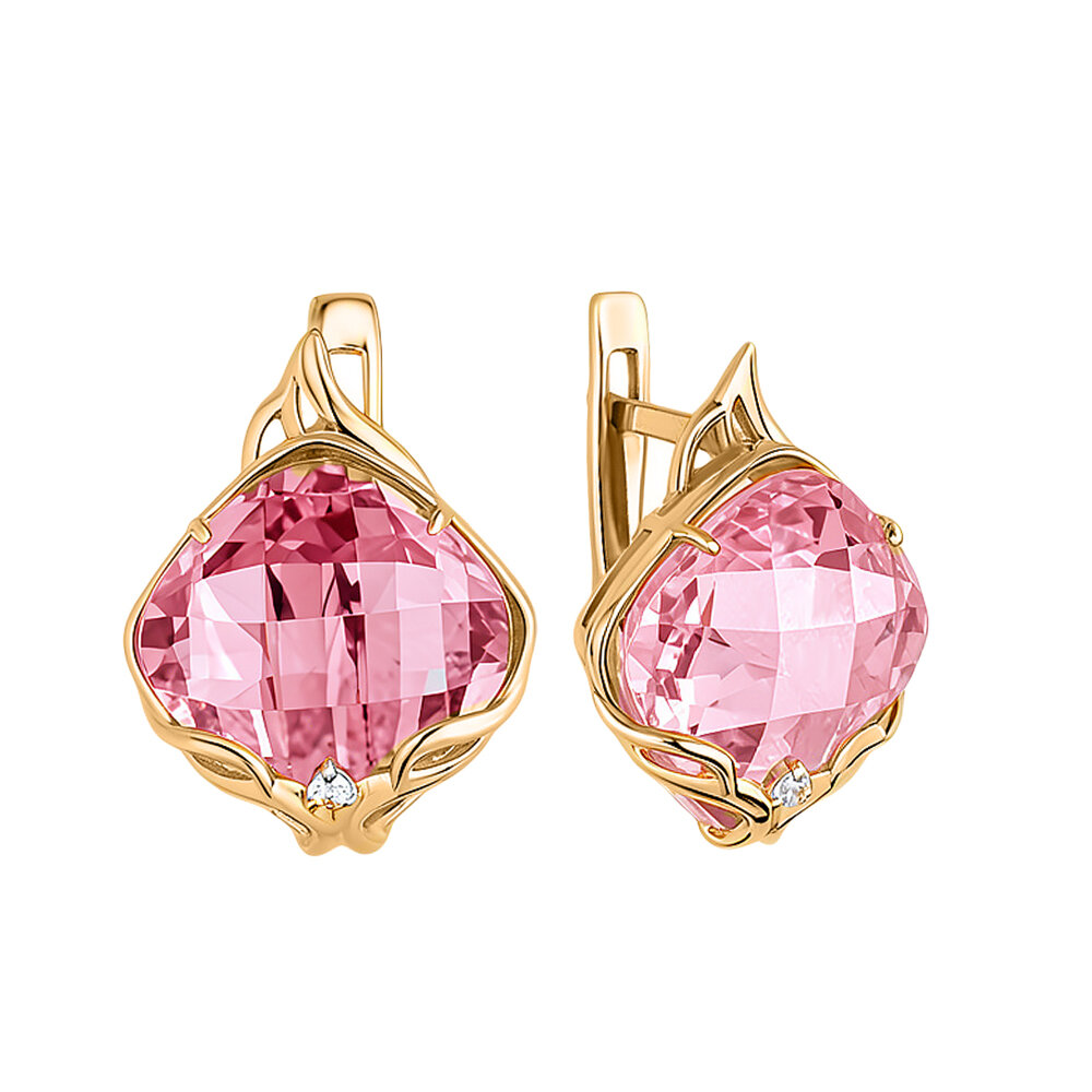 серьги из золота