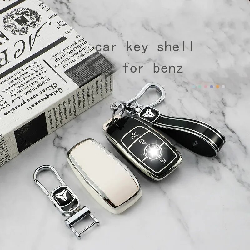 Чехол для ключа Mercedes Benz white A