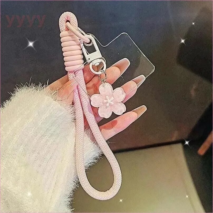 Нейлоновый ремешок для мобильного телефона с цветами