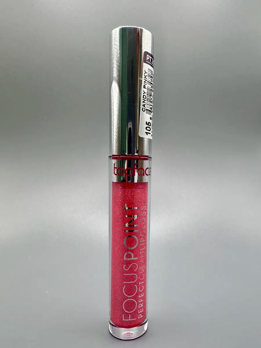 Topface Блеск для губ Focus Point РТ207, тон 105 candy pinky