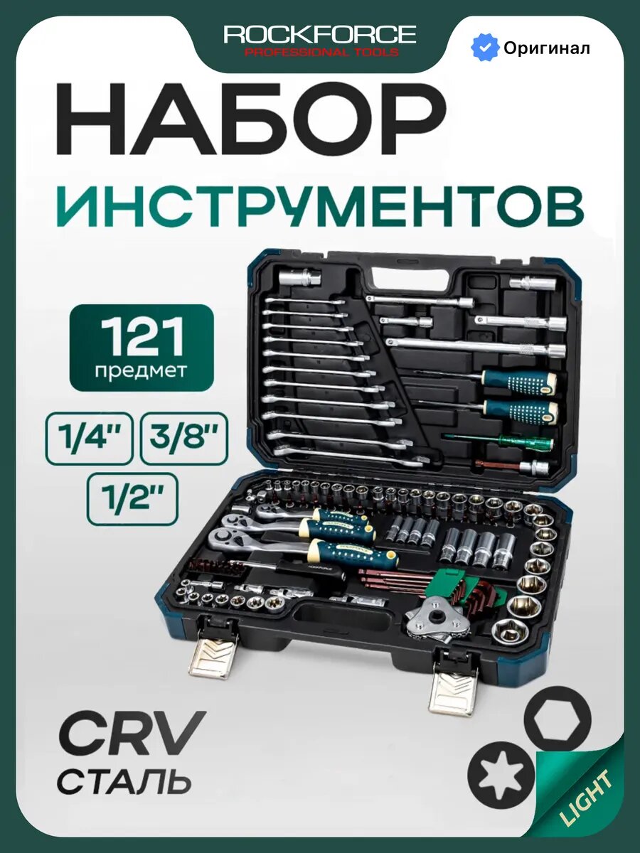 Набор инструментов для автомобиля 121 предмет