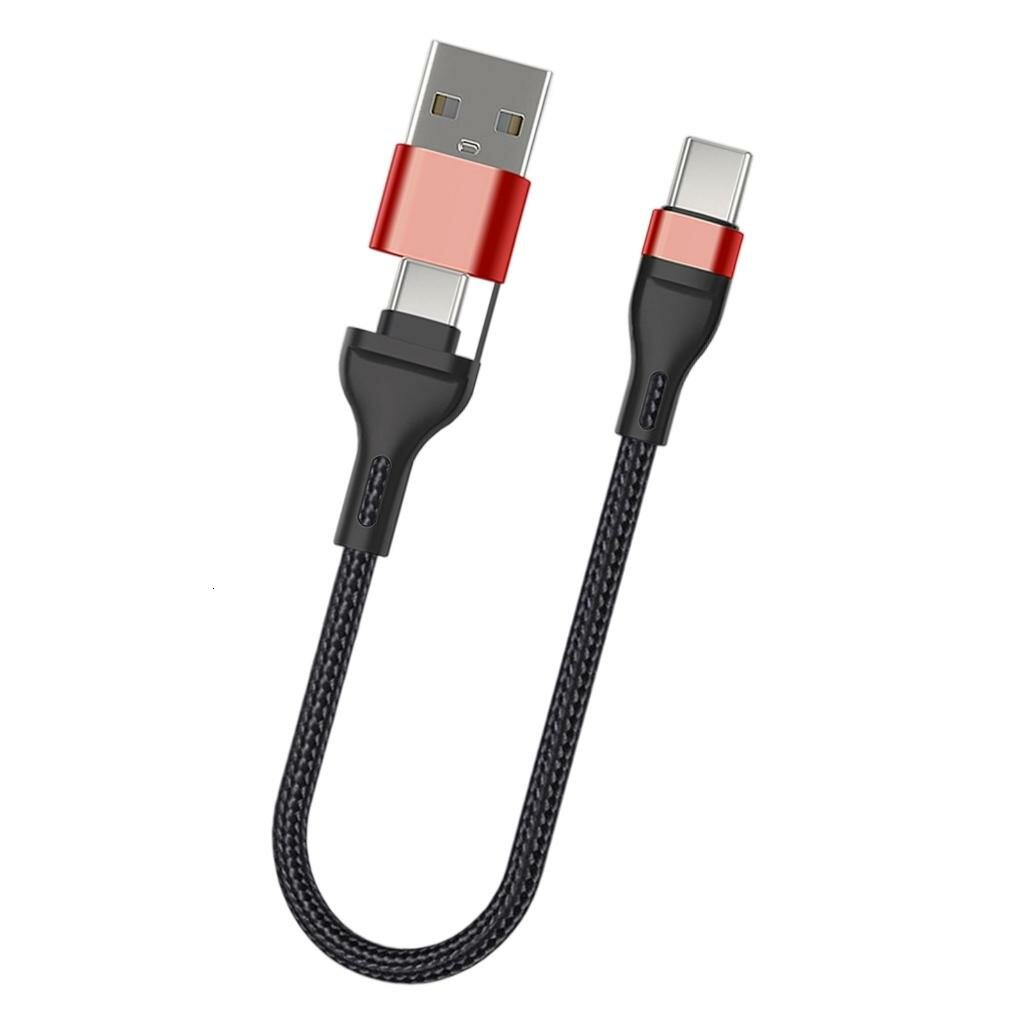 Кабель для зарядки USB/USB-C – 60W, красный