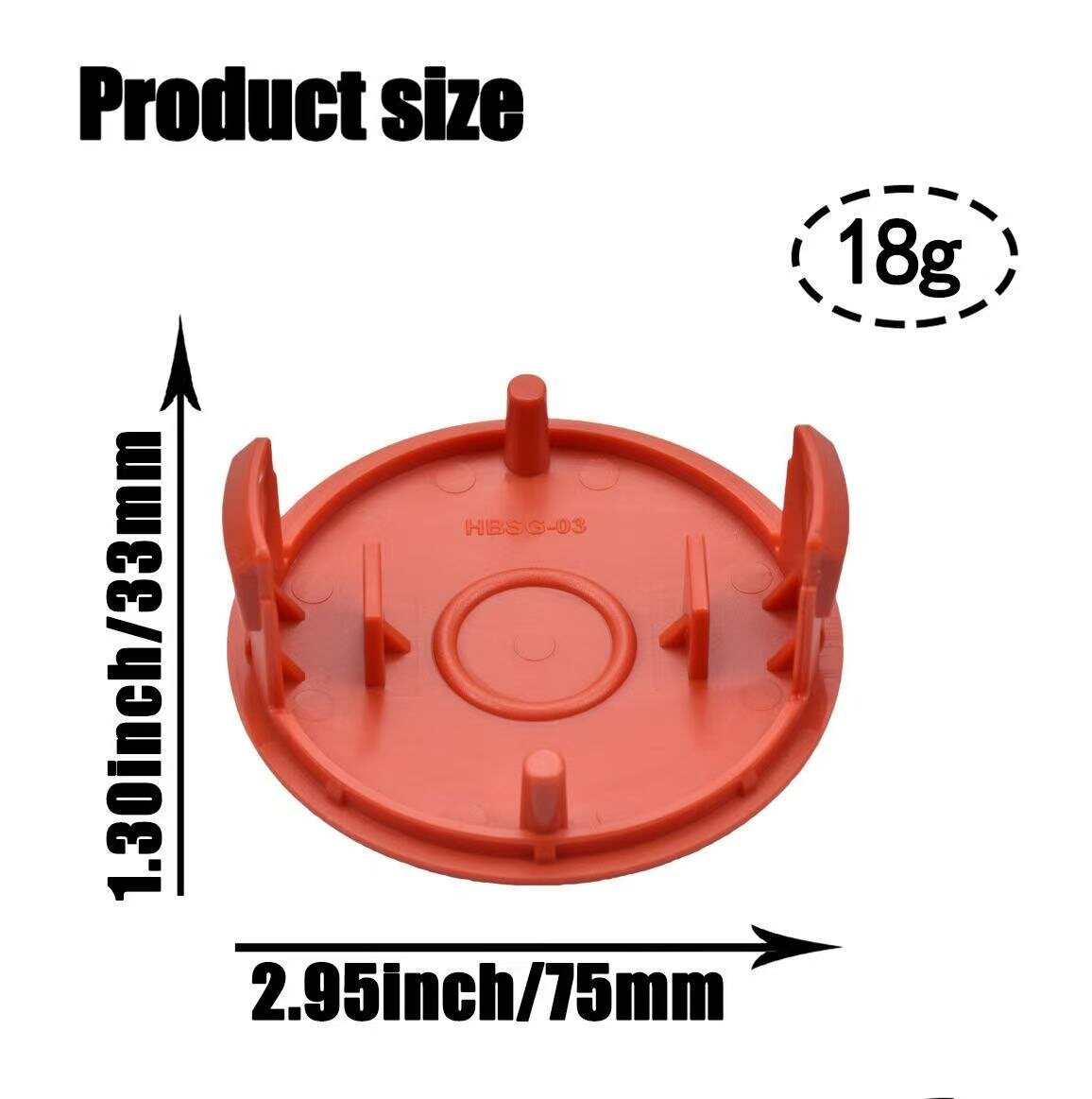 Крышка шпули для триммера BOSCH AFS23‑27, артикул F016F04841, 3 шт, колпачок для газонокосилки