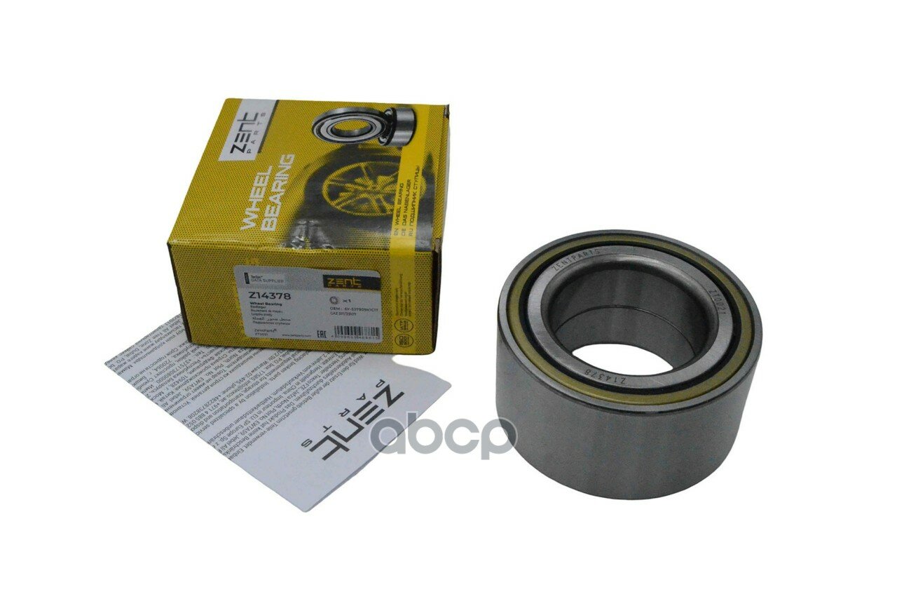 Подшипник ступицы! передней GAZ 3111/23107 ZENTPARTS арт. Z14378