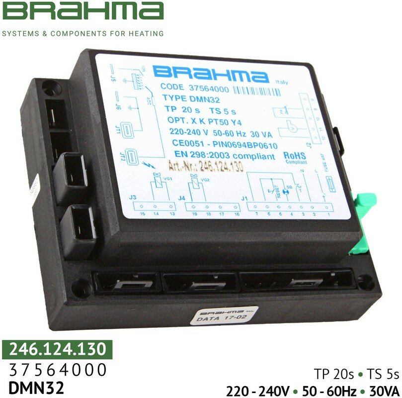 Блок управления горением Brahma DMN32 37564000