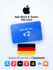 Подарочная карта Apple Gift Card (iTunes) €2 Германия — цифровой код Apple ID, A...