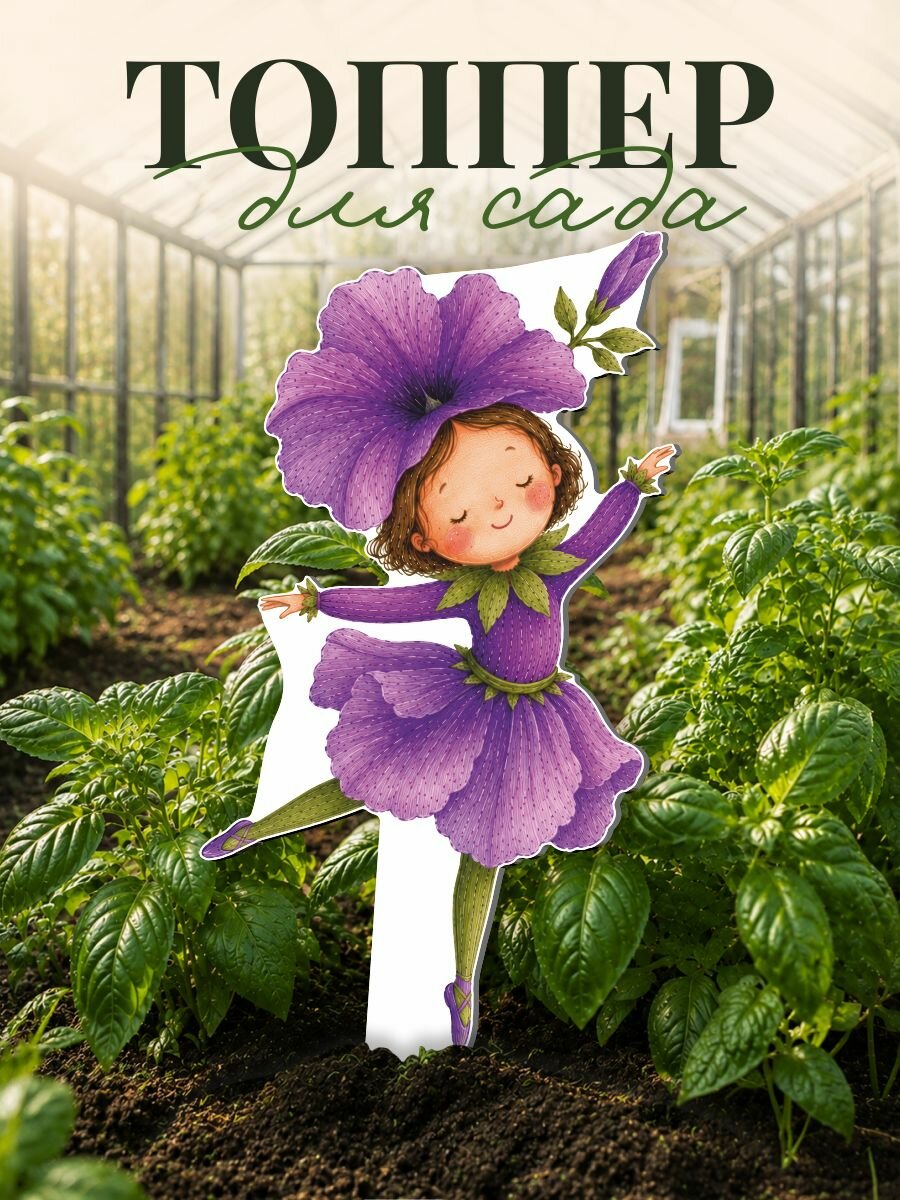 Фигурки для сада Девочка-цветок, фея