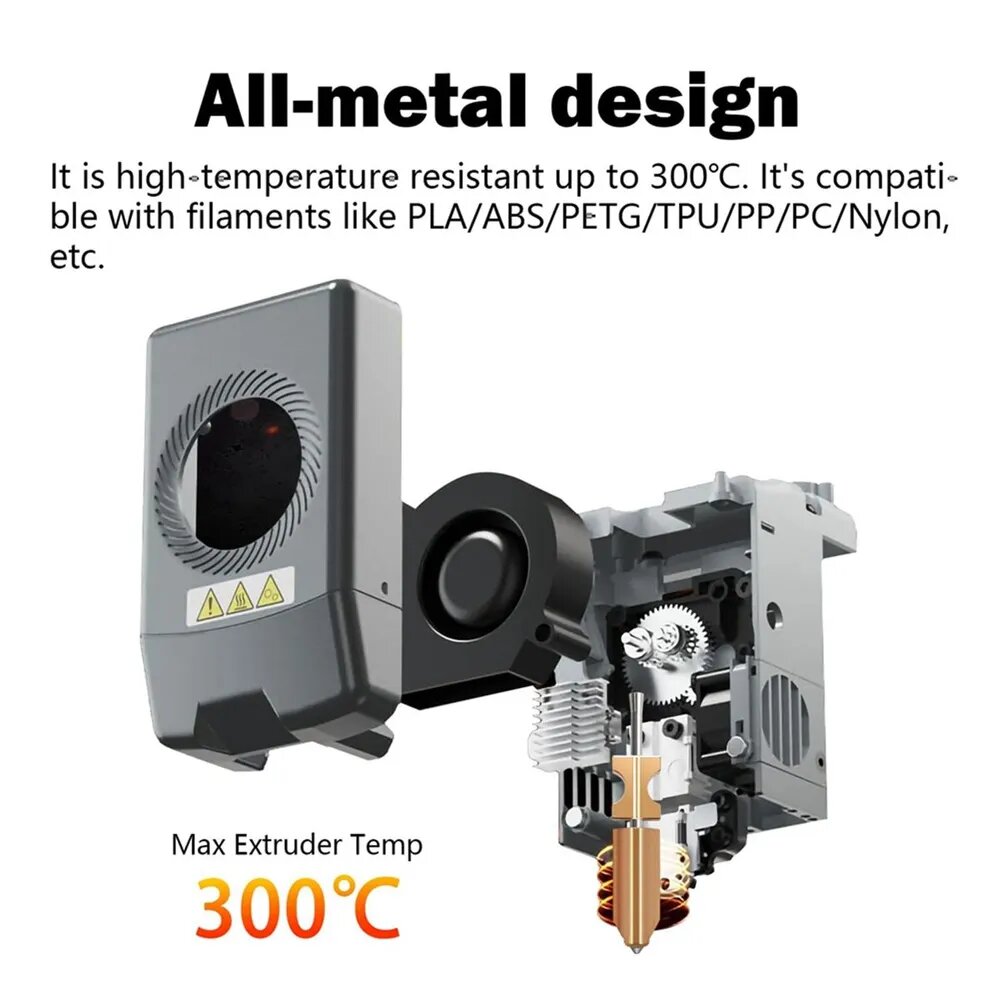O2Обновленный Комплект Hotend Для AD5X С Быстросъемным Соплом 0,4 Мм