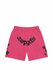 Шорты sp5der worldwide Logo-print raw-edge shorts, размер 54, розовый