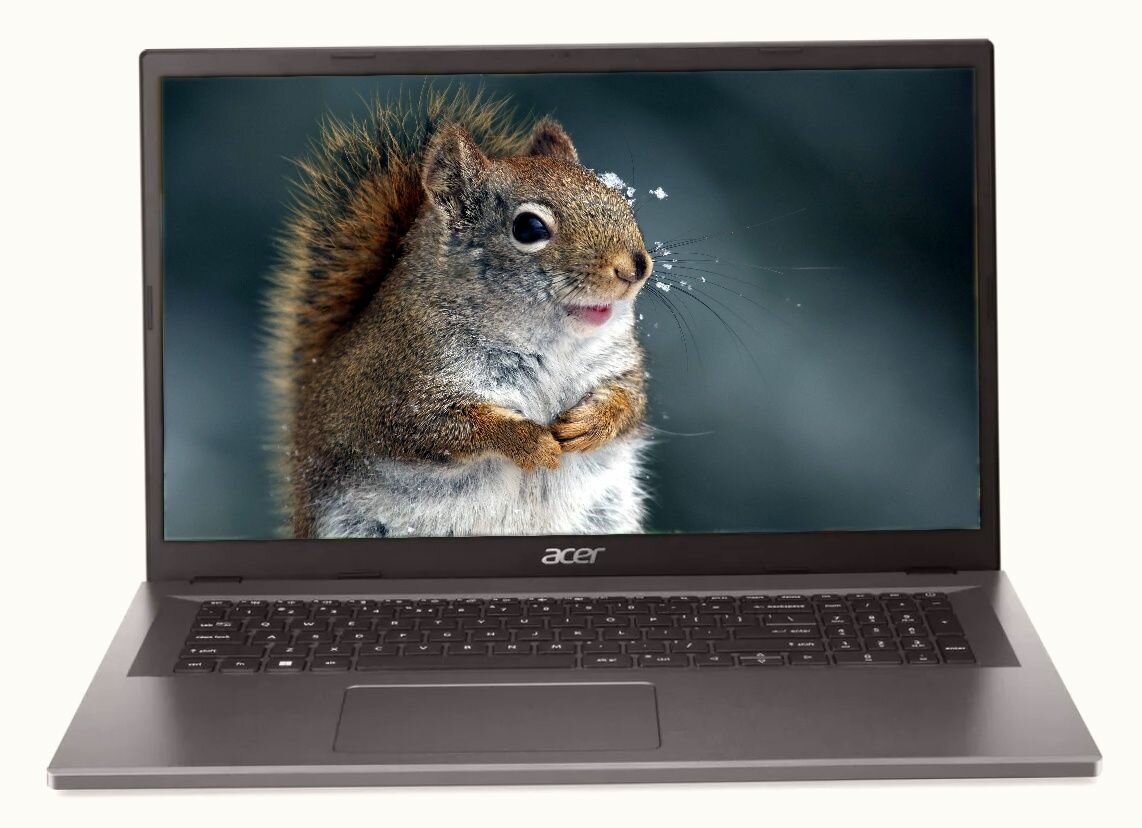 Ноутбук Acer Intel N-Series 3,4ГГц 4 ядер. 17' 1920x1080 Intel UHD Graphics Xe 24EUs Windows 11 Pro Русская раскладка