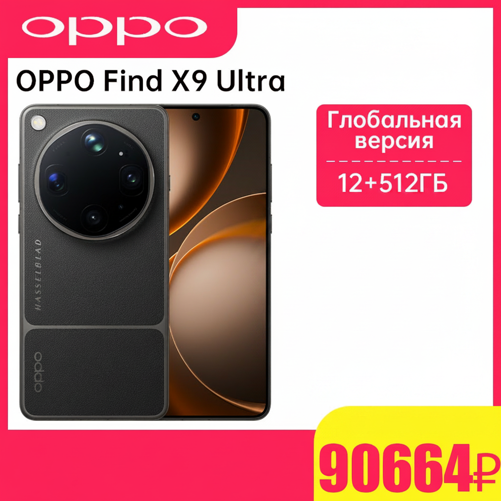 Смартфон Oppo Find X9 Ultra, 12/512ГБ, global