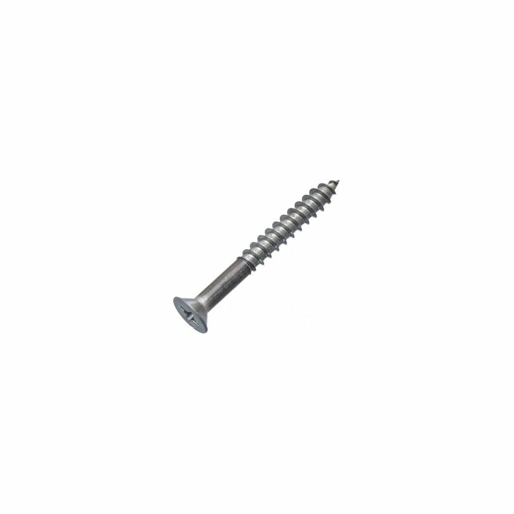 Шуруп ARNO INDUSTRIES потайной 5х50 мм 45 шт для дерева сталь белый цинк AB7105005037N98
