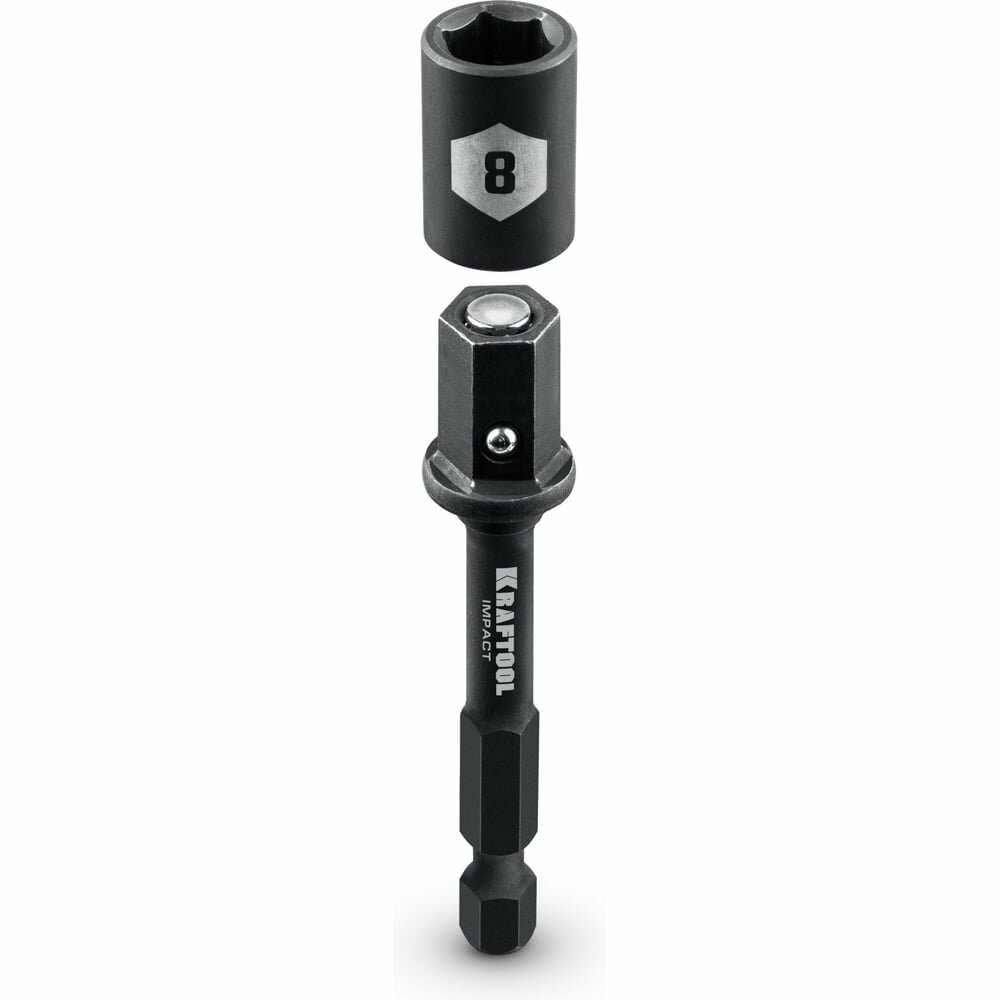 Бита с торцовой головкой KRAFTOOL Clean “Nut driver” 8 мм 26371-08