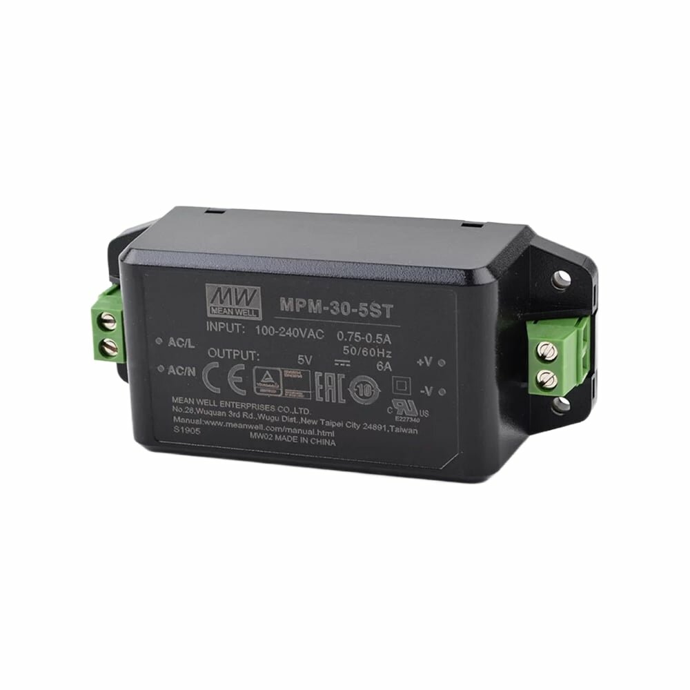 Медицинский источник питания Mean Well MPM-30-5ST AC-DC Т02831967