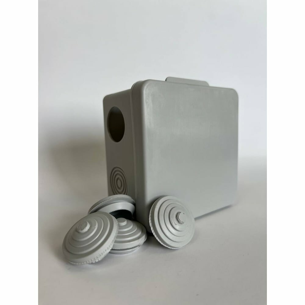 Коробка распределительная KOPOS серая RK 8110 (KD) для О/П 100x100x50мм 8хD25мм, IP54 RK-8110_KD