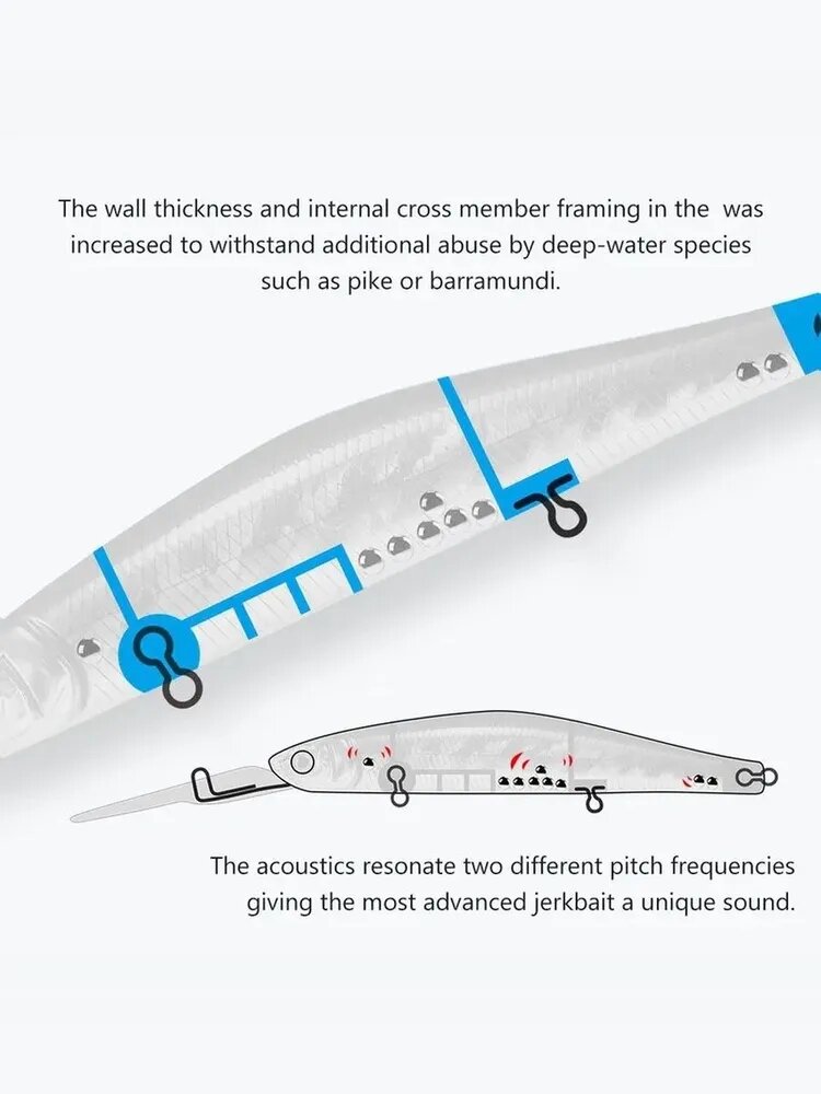Воблер "Самурай". Ловит трофейных щук — фото 1