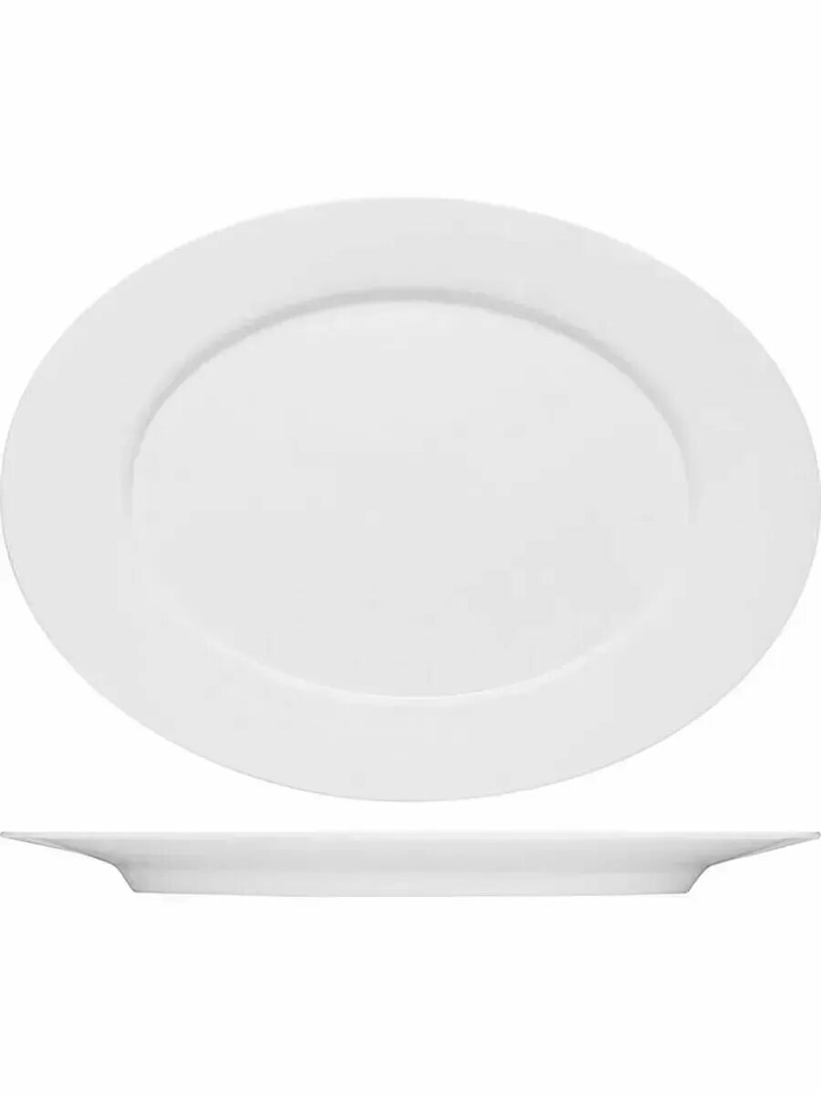 Блюдо овальное Bauscher Purity фарфоровое 33 см