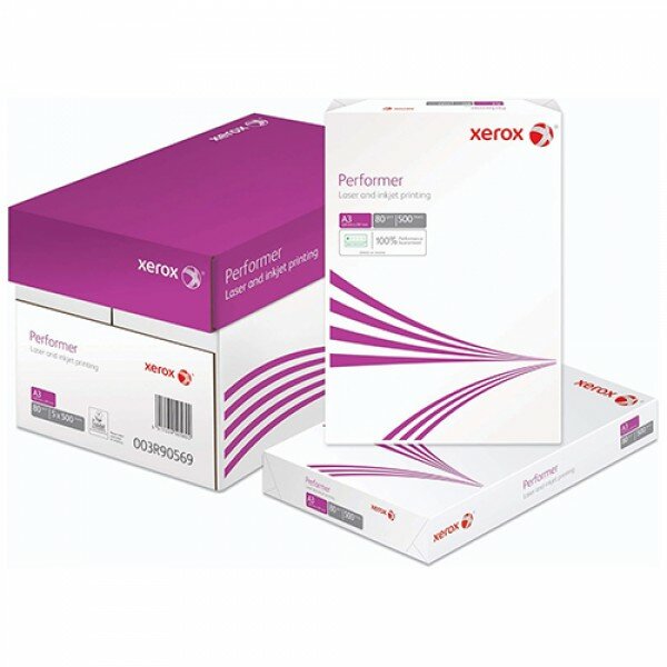 Бумага Xerox A3 Performer 80 г/м² 500 лист, 5 пачк, белый