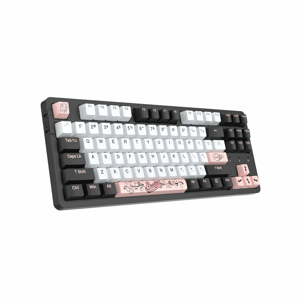 Клавиатура механическая проводная Dareu A87X Black-White (черный/белый)