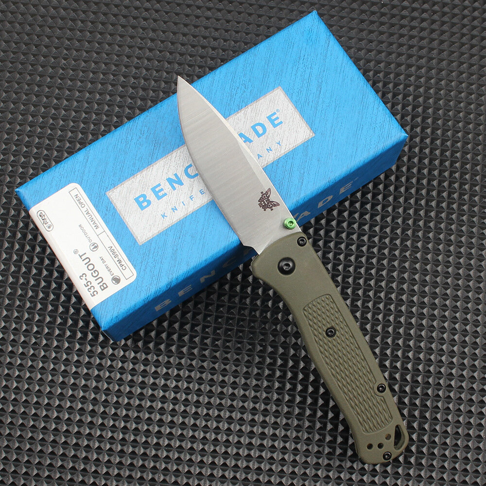 Benchmade535 Компактный многофункциональный складной нож с рукоятью из нейлона со стекловолокном, удобен для кемпинга, отдыха на природе и повседневных дел