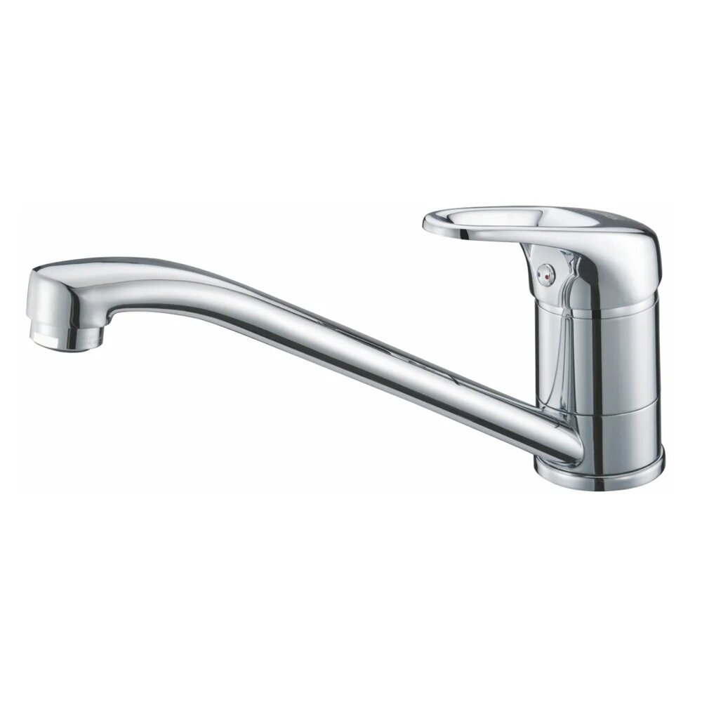 Смеситель для кухни Wasserkraft Oder 6307 с поворотным изливом, хром, глянцевый, однорычажный, латунный, с керамическим картриджем