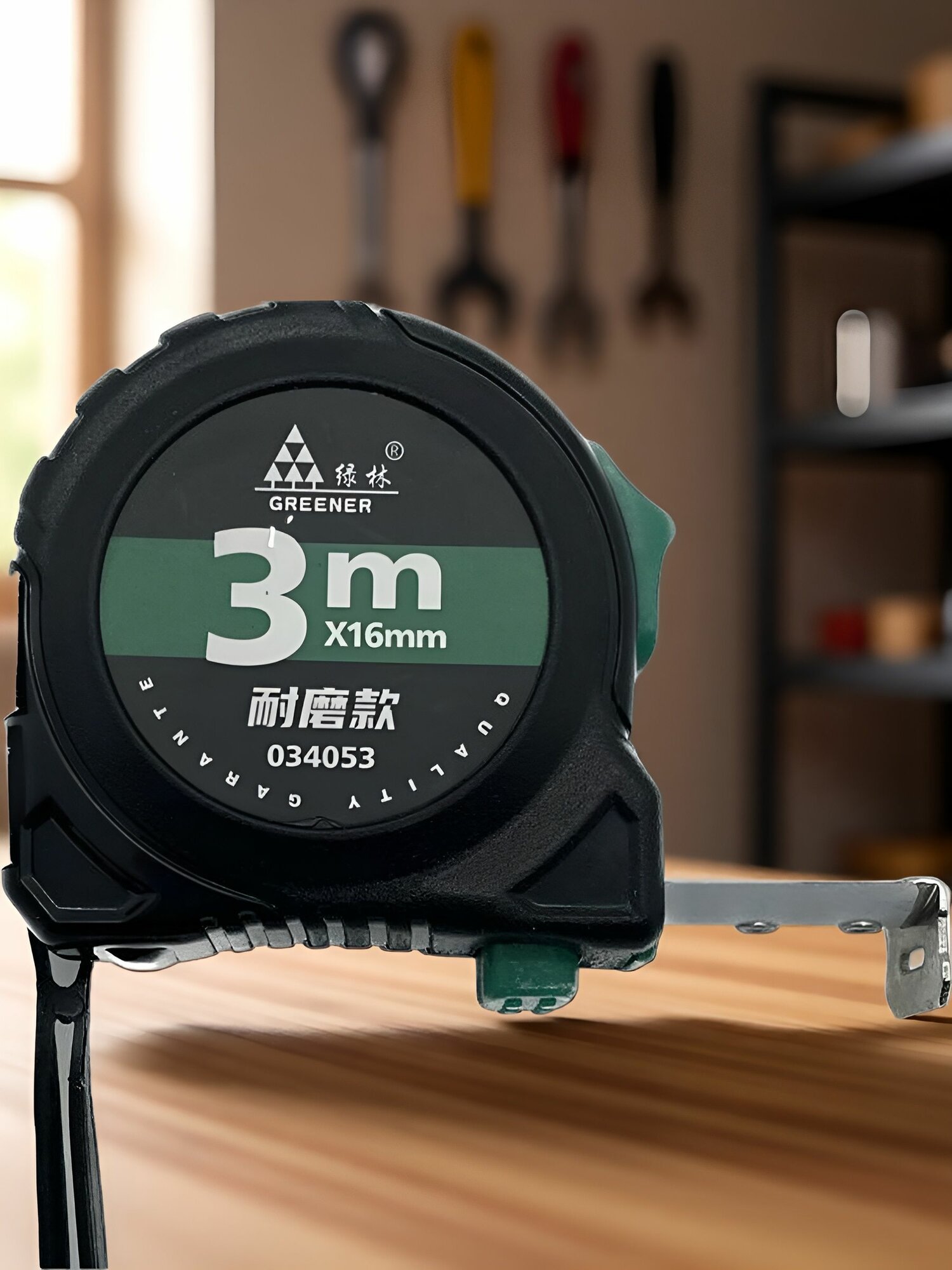 Рулетка Greener 3м16мм (нейлоновая)