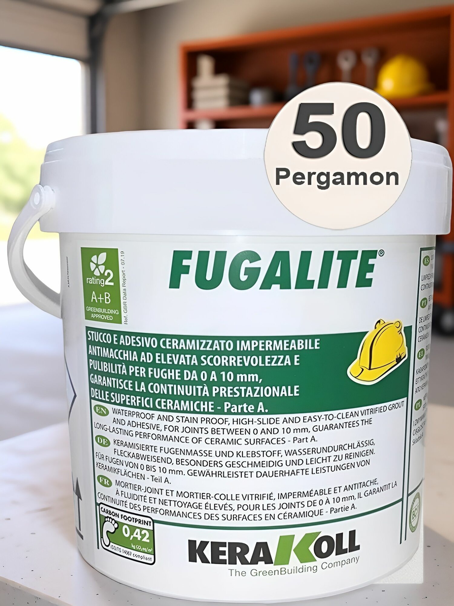 Эпоксидная затирка Kerakoll Fugalite №50 Pergamon 3 кг FGLT50