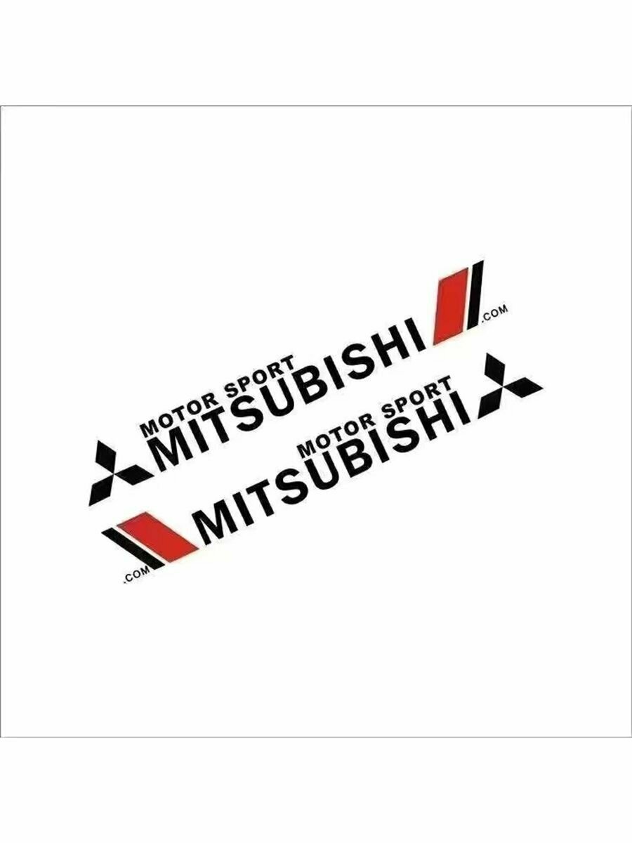 Декор боковой двери кузова автомобиля Виниловая наклейка для Mitsubishi Outlander Lancer 10 9 Galant ASX