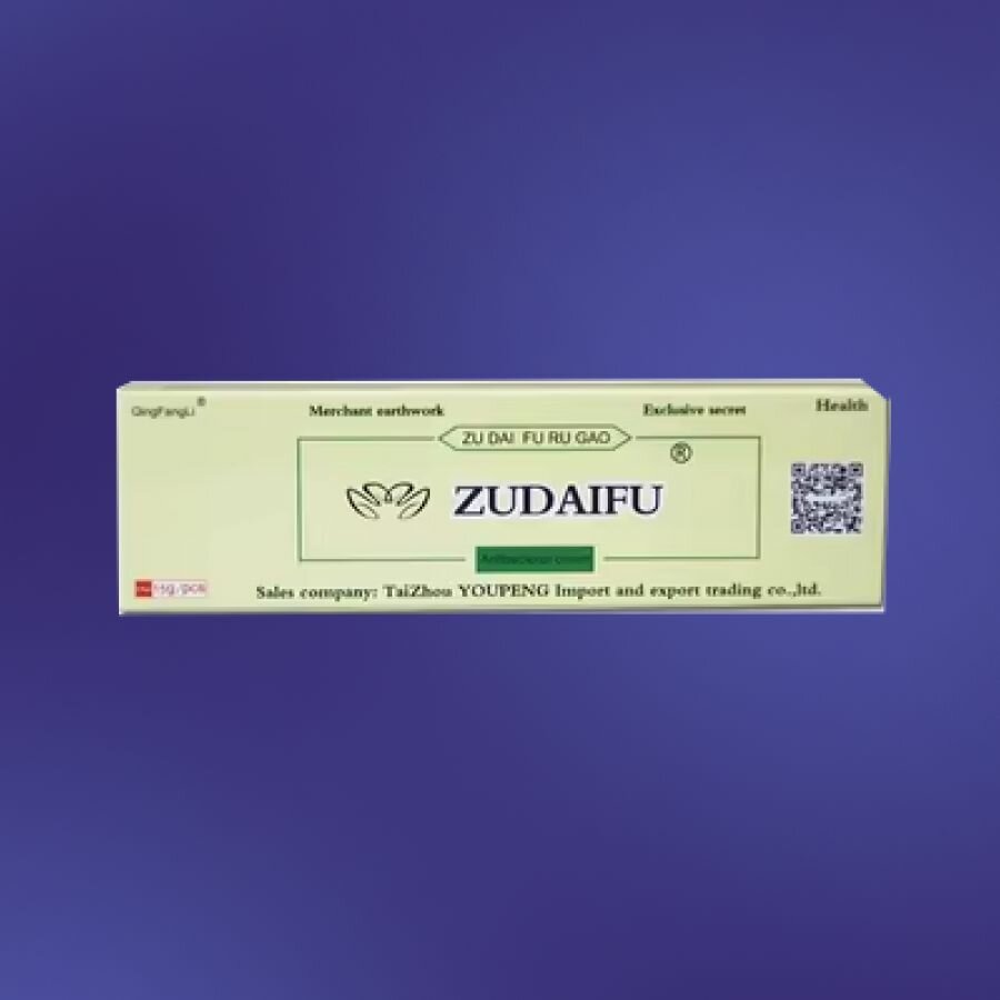 Крем натуральный Zudaifu (Зудайфу) при экземе/псориазе/грибке 15 г