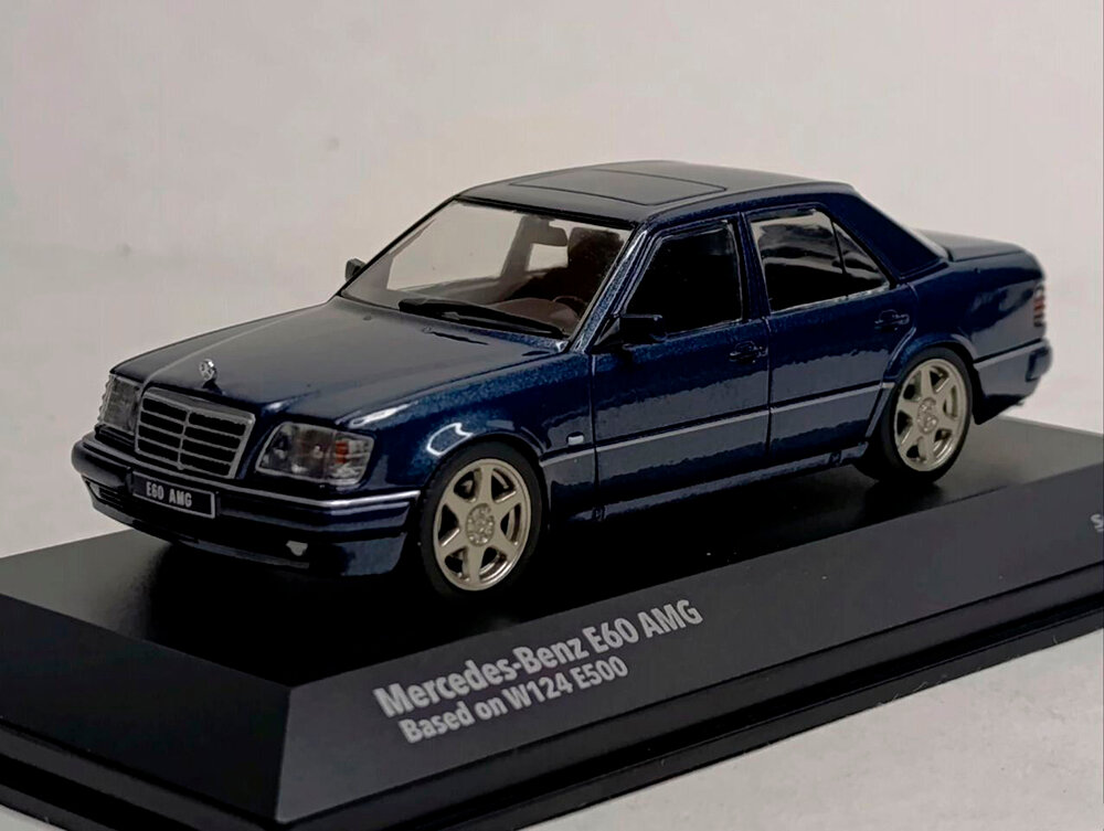 Модель коллекционная SOLIDO Mercedes E60 amg W124 (E500) "волчок" 1:43
