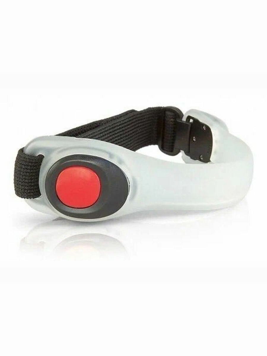 Фонарь Яркий Луч V-002R "Браслет" 2 красных LED, 2 режима