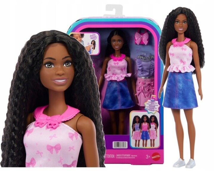 Кукла Mattel Barbie Fashionistas Style - Кукла Барби Модницы с набором одежды, JMH19