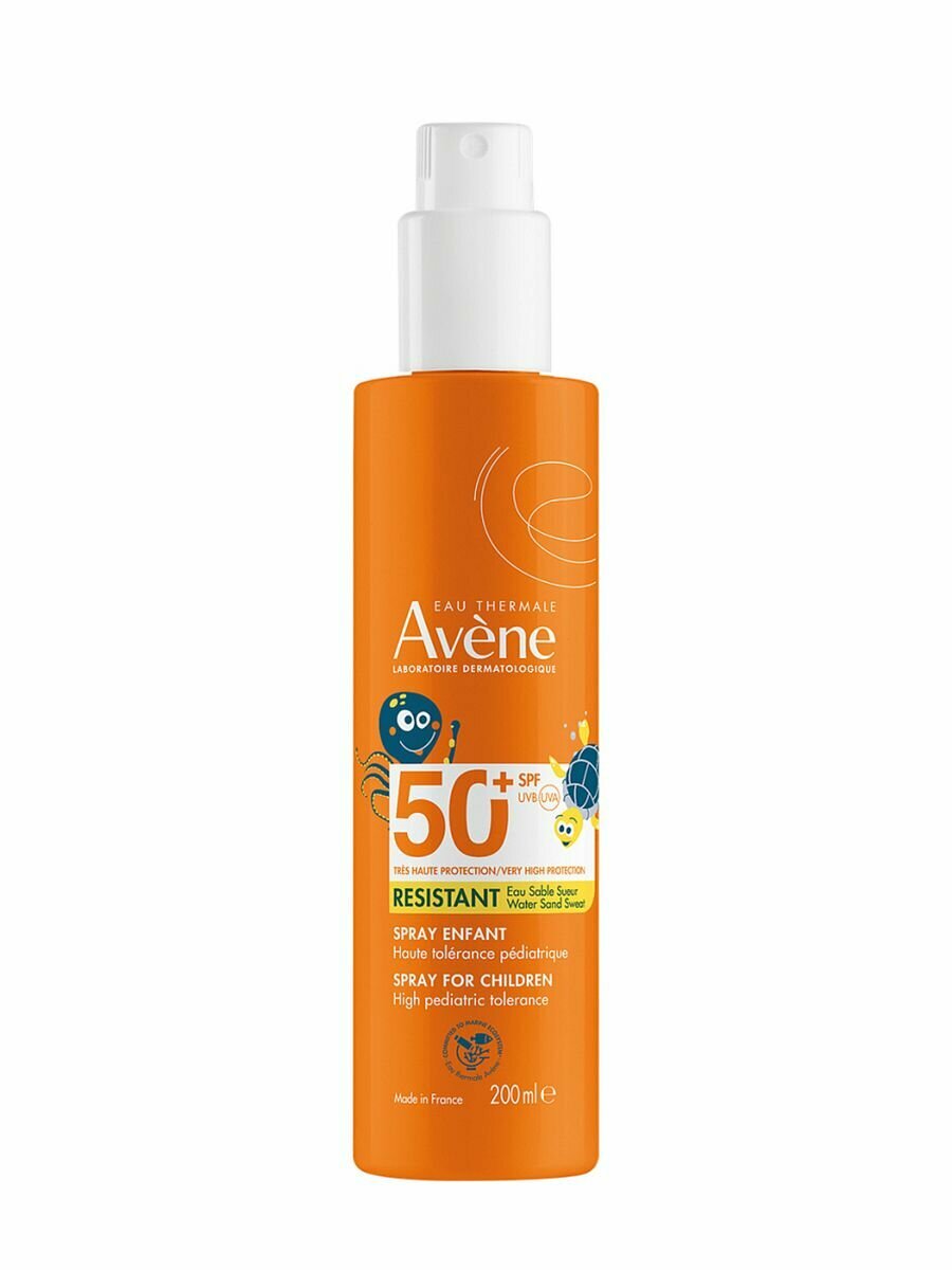 Авен Avene Спрей SPF 50+ для детей солнцезащитный 200 мл