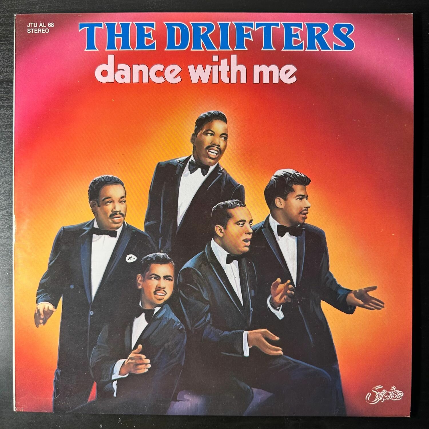 Виниловая пластинка The Drifters - Dance With Me (Бельгия 1975г.)