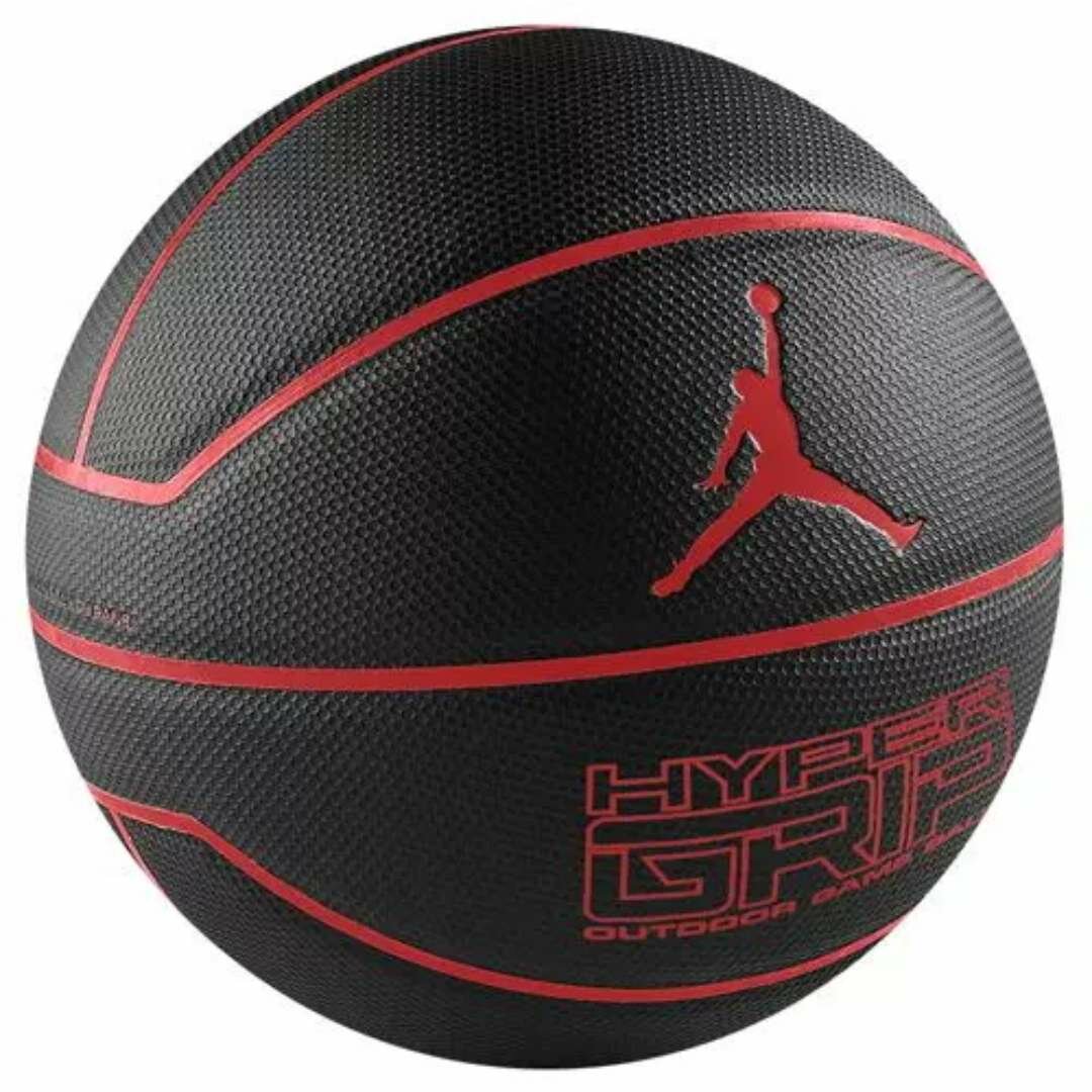 Баскетбольный мяч Jordan Durable Black Red Size 7 Training Unisex, 7
