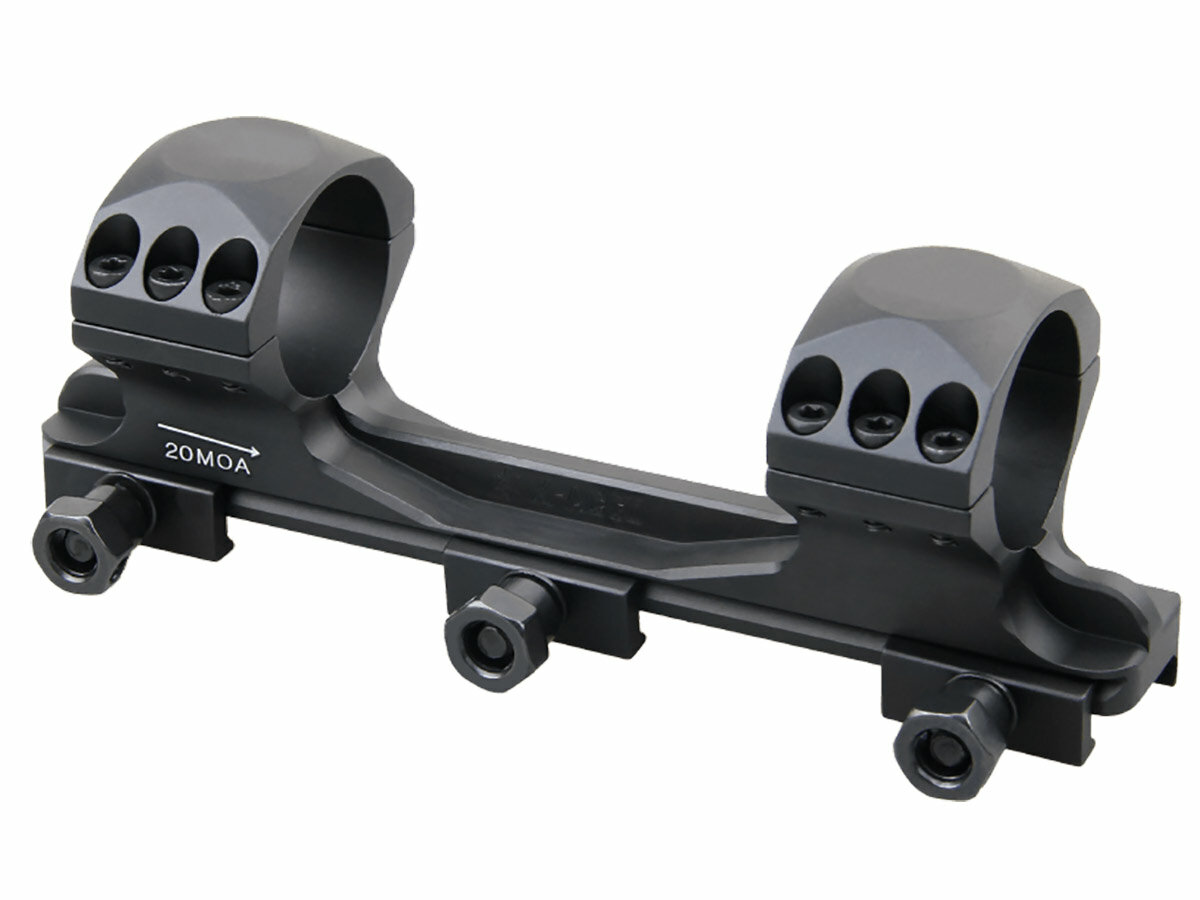 Кронштейн Vector Optics X-Accu 1.2 Medium Profile 30мм на Picatinny 20MOA