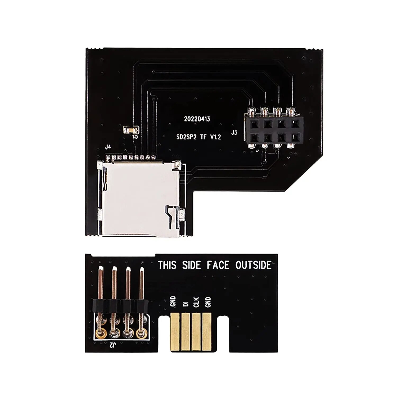 Адаптер для карт SD V1.3 SD2SP2 Pro, устройство для чтения карт SDL Micro SD и TF для Nintendo Gamecube NGC NTSC Serial Port 2 — фото 1
