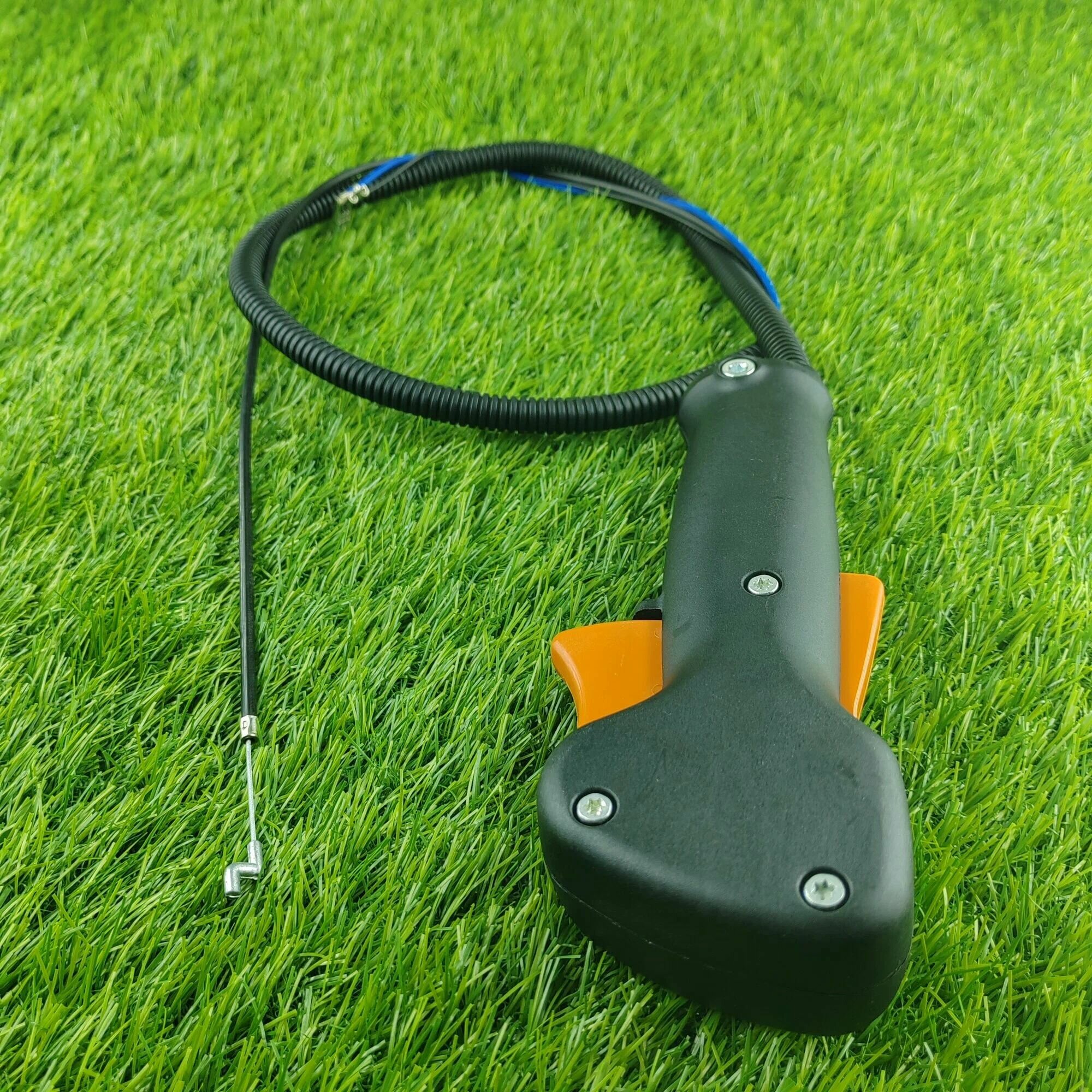 Ручка + трос газа в сборе STIHL FS 55 для мотокосы / бензокосы / триммера