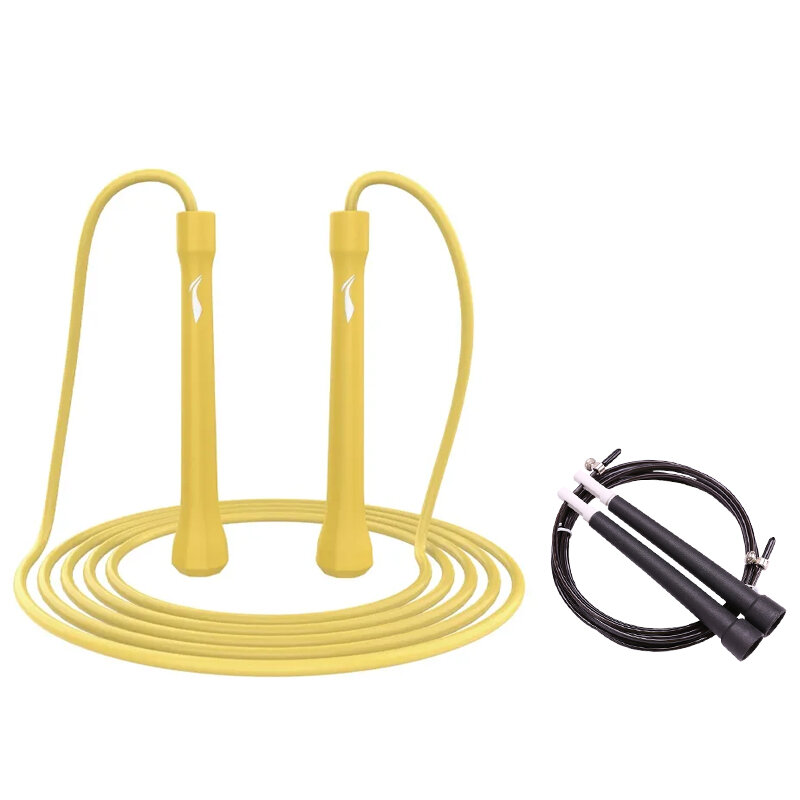 Скакалка унисекс Li Ning, PVC/Стальные тросы ABS Контроллер 2.8м, черный, 1364770925