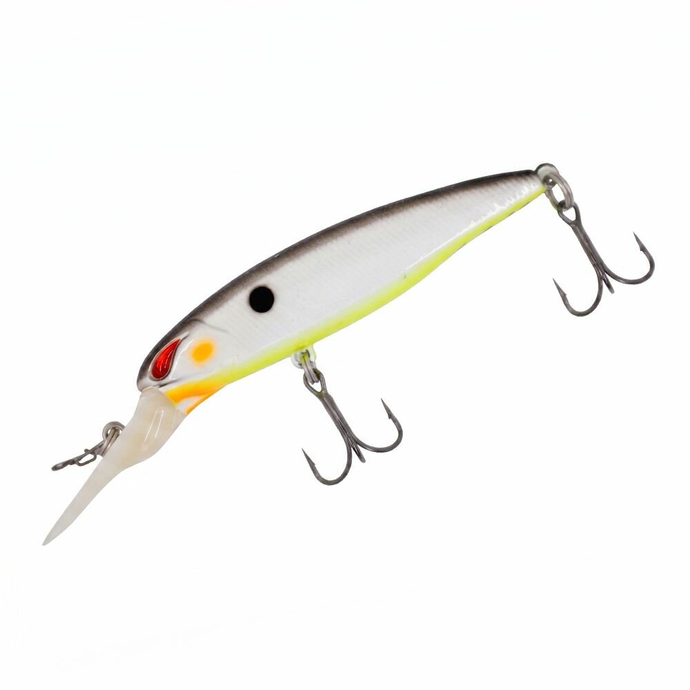 Японский воблер для ловли хищных рыб Nories Laydown Minnow Deep Just Wakasagi, 5.8 г, BR-B422 / Приманки на щуку