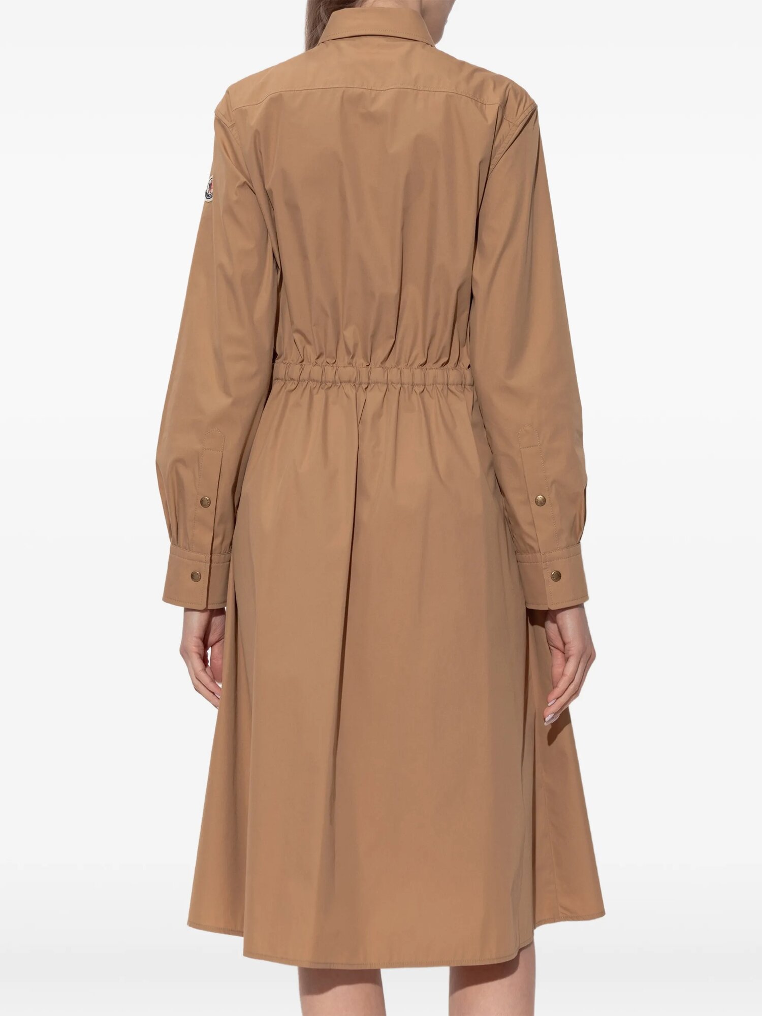 Платье Moncler Drawstring-waist zip-up midi dress, размер 44 — фото 1