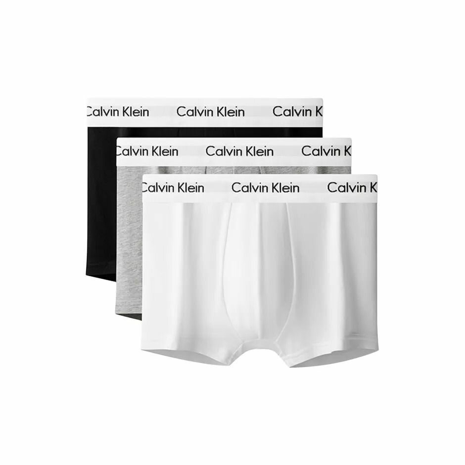 Мужские трусы-боксеры Calvin Klein премиум 3 штуки в упаковке размер XL